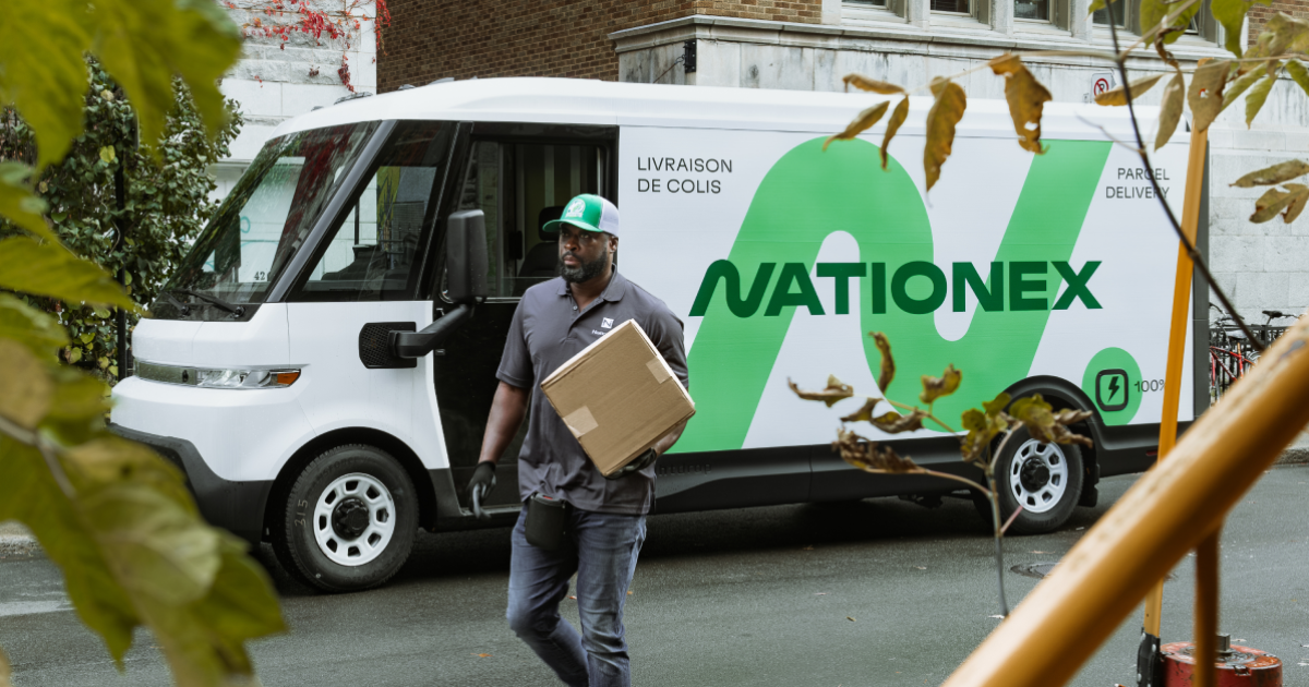 Nationex, Leader canadien du transport durable